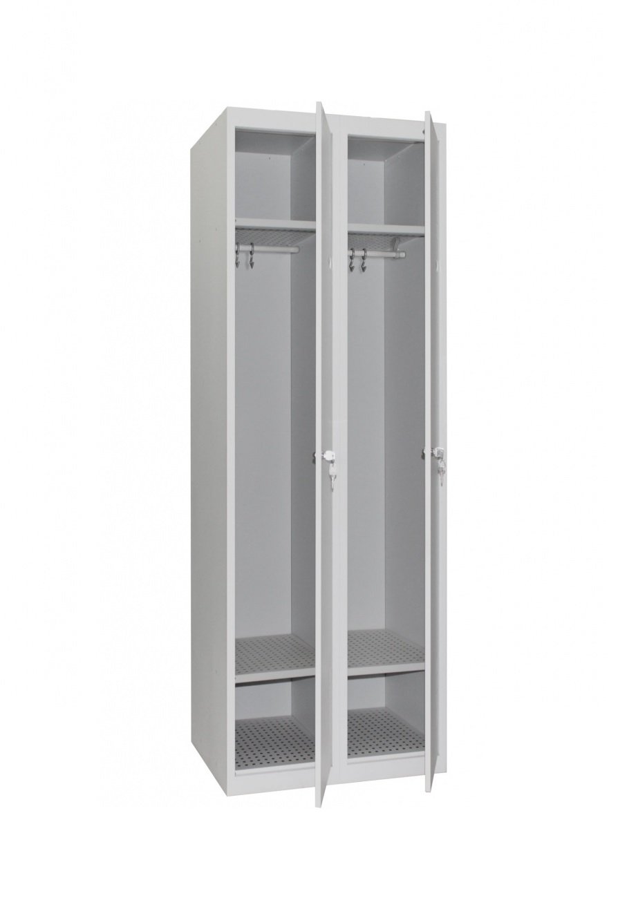 Persirengimo spintelė 1800x600x500 su perforuotomis lentynomis - UAB Hugas